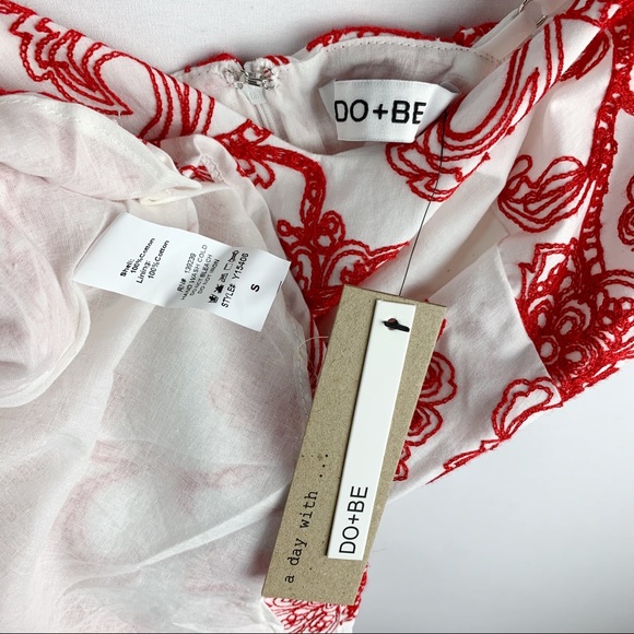 DO+BE | Dresses | Do Be Nwt Tomorrow Can Wait Dress In Red Floral ...